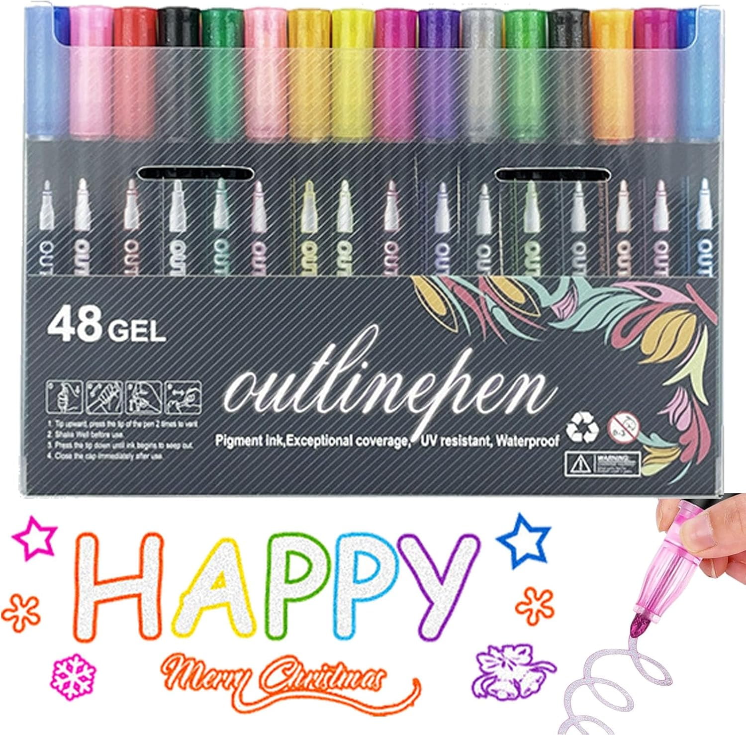 Datumdeem Outliner Pen, Datumdeem Coloring Lightstick, Datum Deem ...