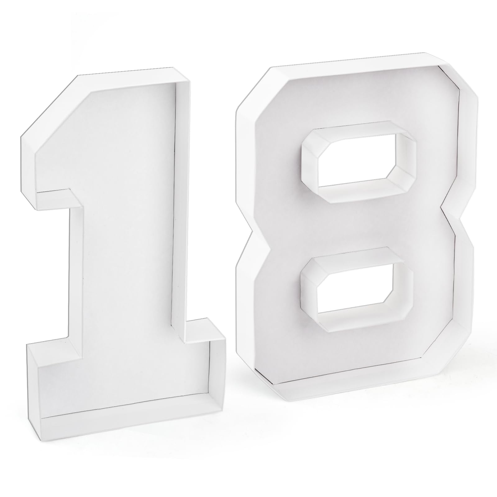 Datyiiha 18 Set Cardboard Number for AFN1Charcuterie 10.2'' Fillable ...