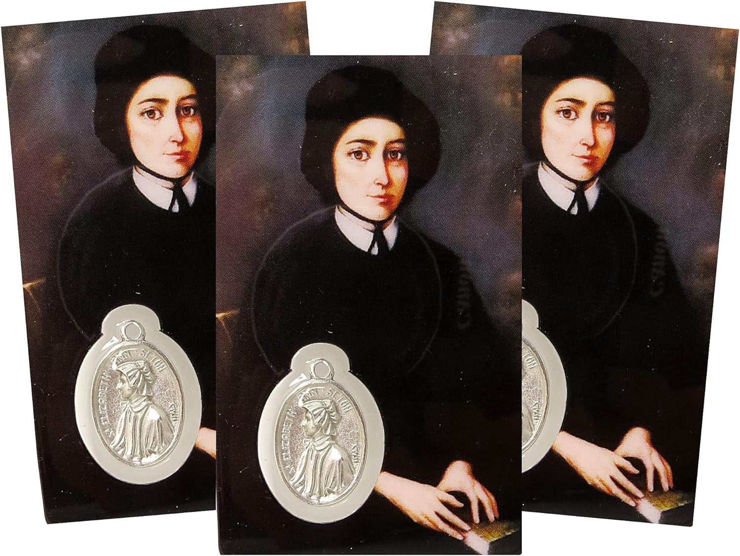 Daughter of America Saint Elizabeth Ann Seton Holy Prayer Card with ...