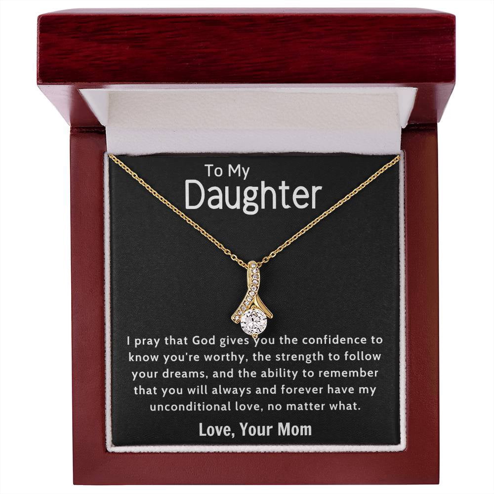 Daughter Gift from Mom to Daughter Necklace for Daughter, Gift for ...