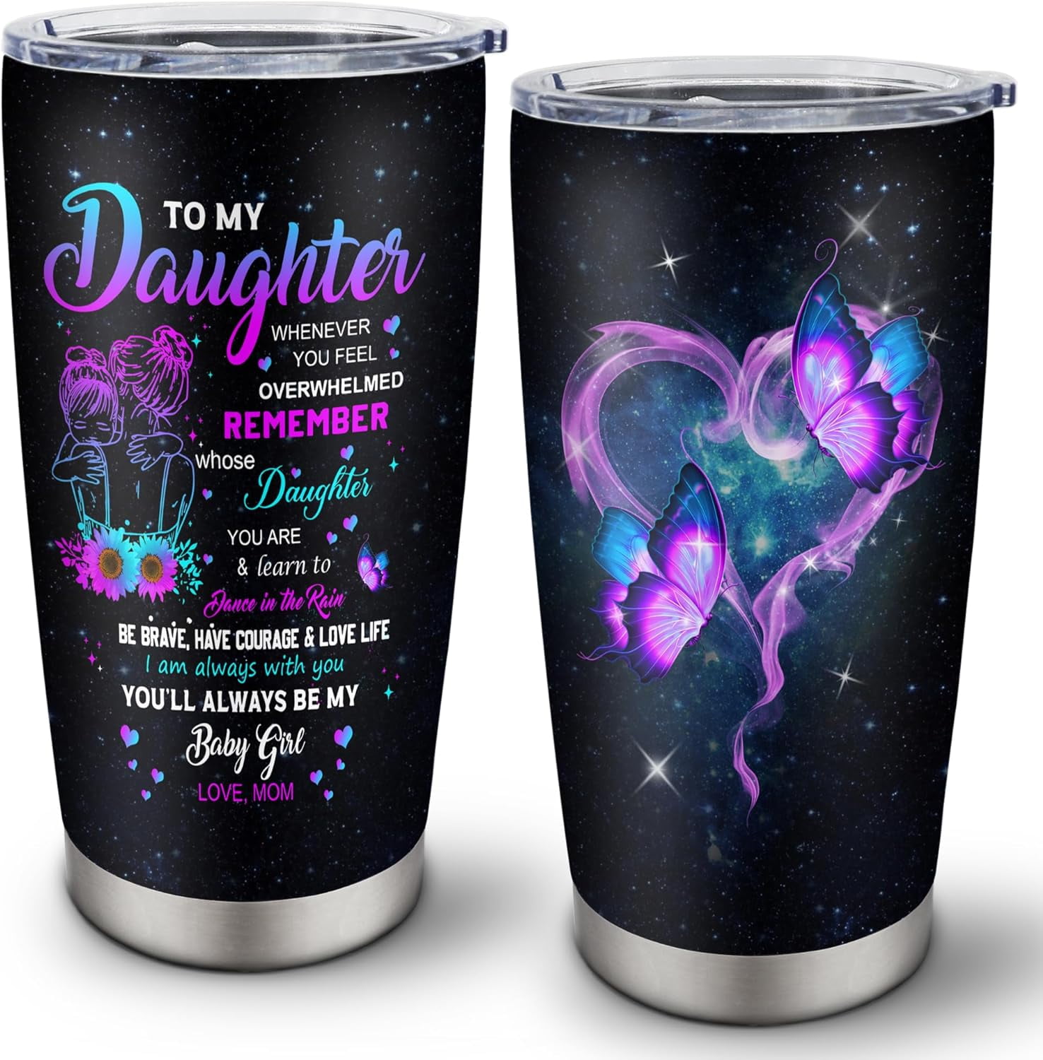 Daughter Gifts From Mom, Daughter Gifts Cup 20oz, Gifts For Daughter ... Daughter Gifts From Mom, Daughter Gifts Cup 20oz, Gifts For Daughter ...