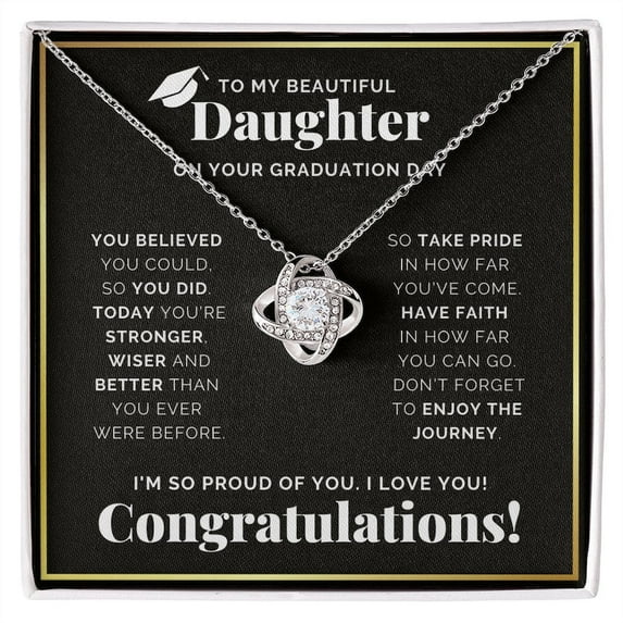 Daughter Graduation Necklace, Graduation Daughter, College Graduation ...