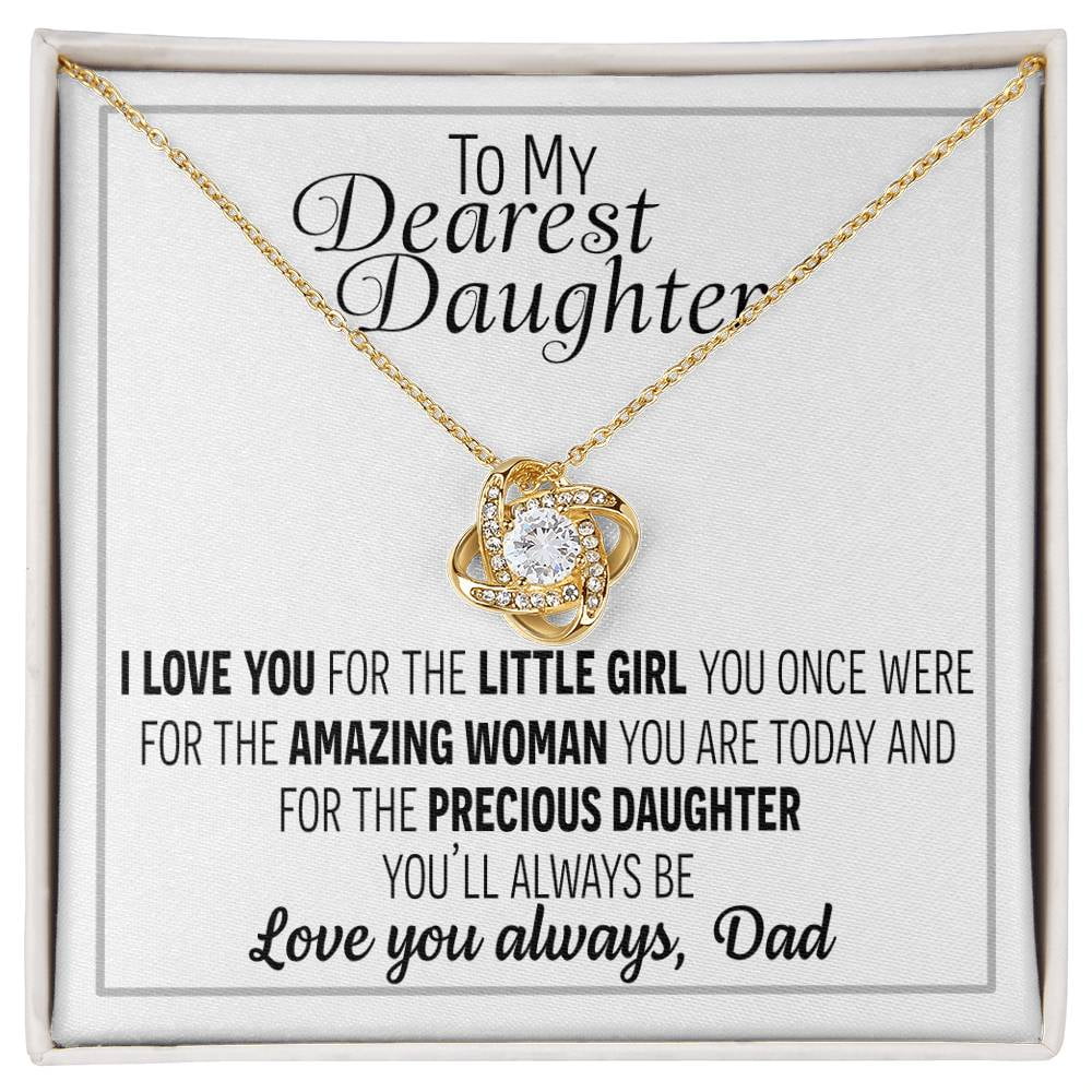 To My Daughter, I Love You Precious Daughter, From Dad A Heartfelt ...