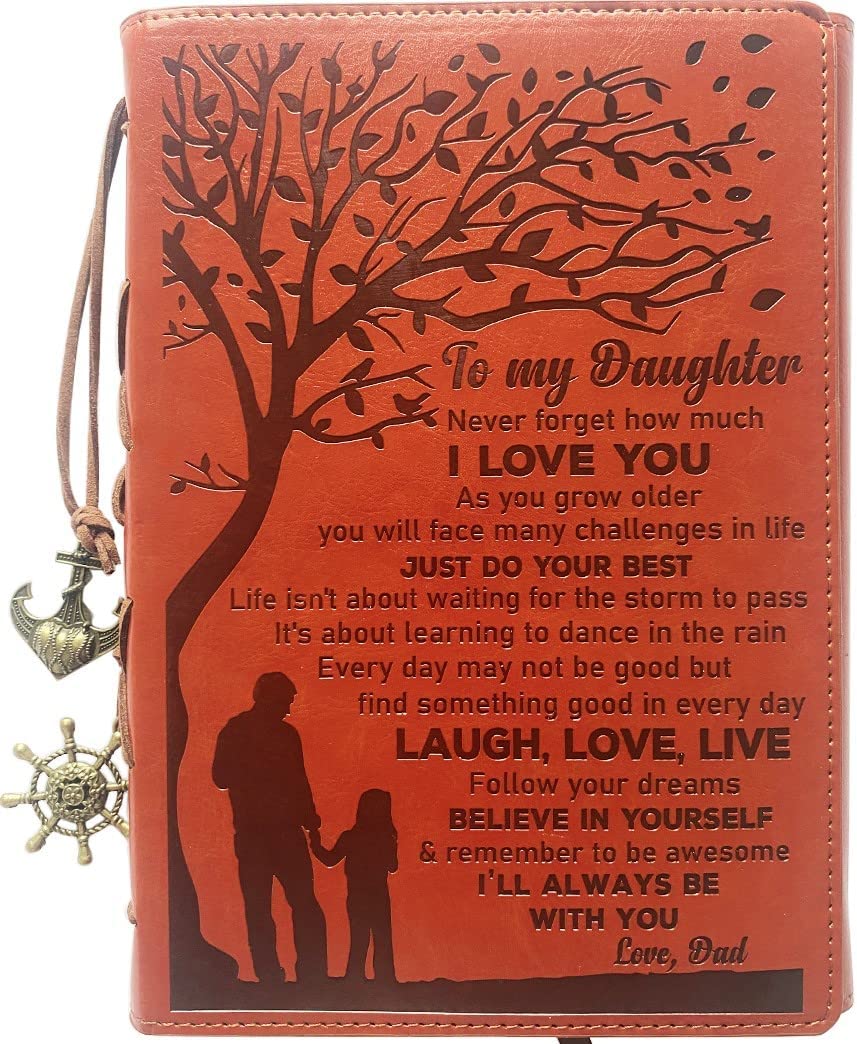Daughter Journal - To My Daughter from Dad Daughter Journal Gifts for ...