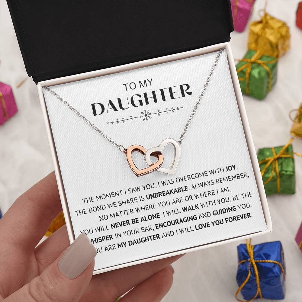 To My Daughter Love You Forever Necklace A Meaningful Necklace Perfect ...