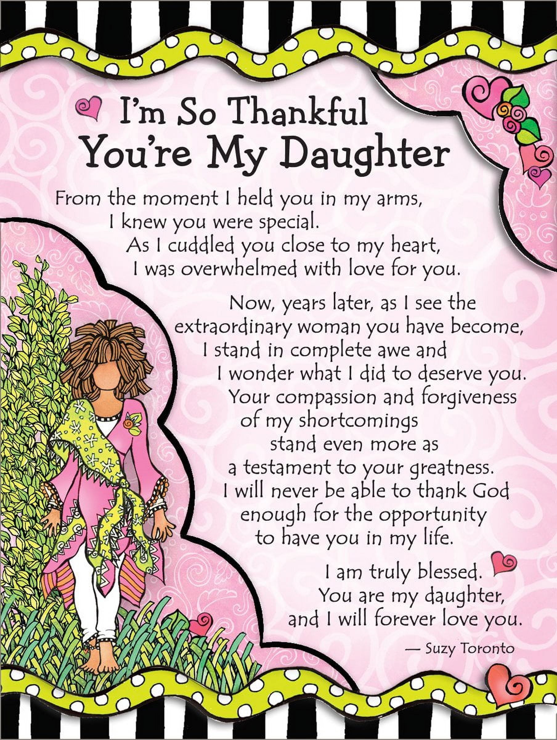 Daughter Mini-Easel with Magnet - For a Remarkable Daughter, by Suzy ...