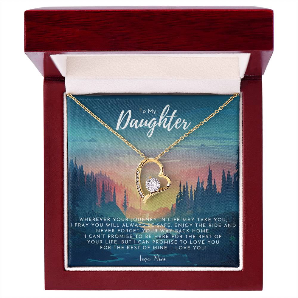 To My Daughter Necklace From Mom, Grown Up Daughter Gift From Mom, Gift ...