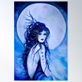 Daughter Of The Moon Poster Wall Art Modern Wall Decor For Living Room ...