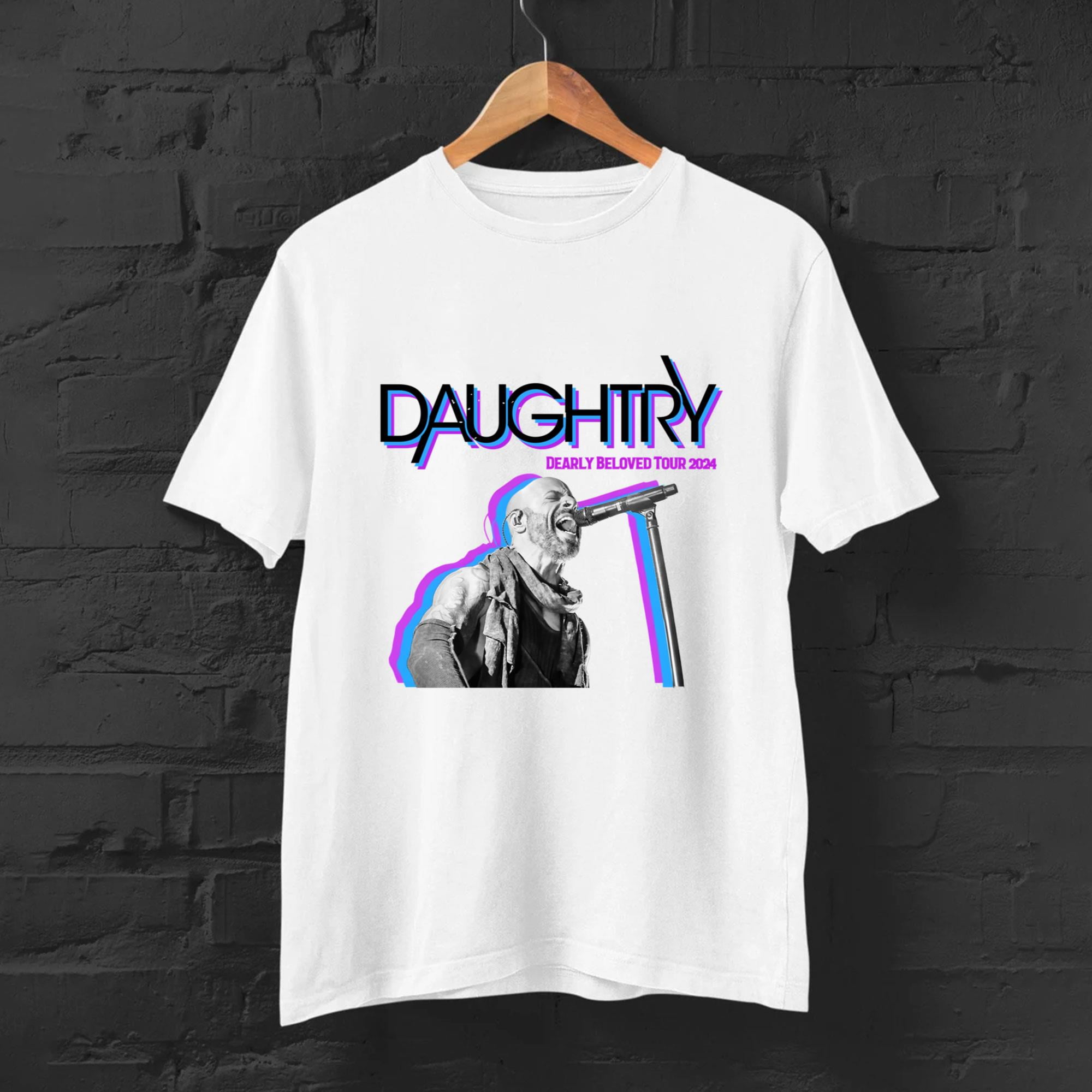 Daughtry Dearly Beloved Tour 2024 Concert T-Shirt - Walmart.com