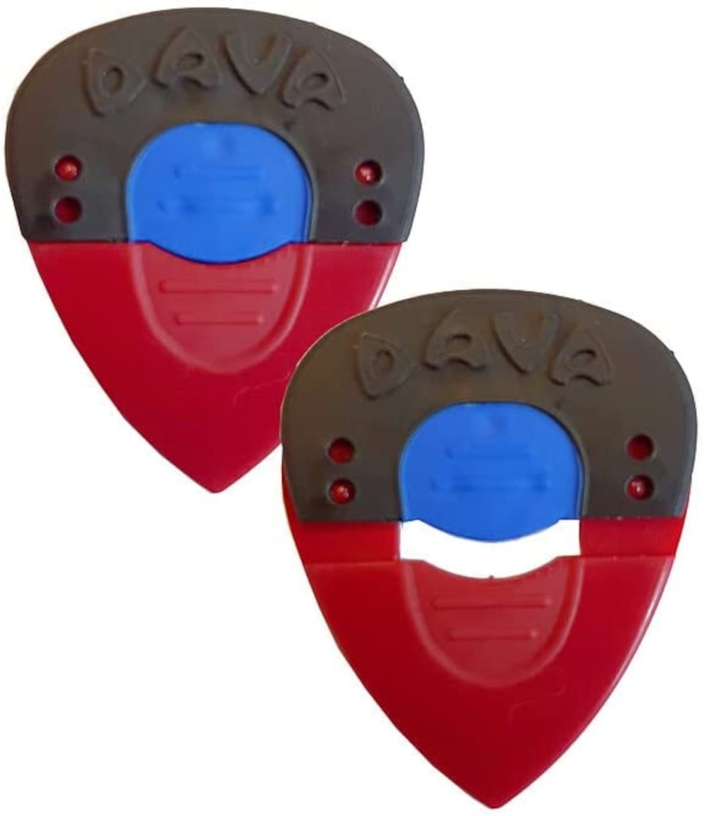 Dava Control Click Pick Guitar Pick Adjustable Pick Gauge - Walmart.com