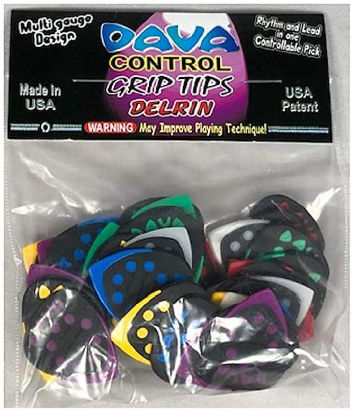 Dava Grip Tip Refill Bag, Delrin, 36 Picks - Walmart.com