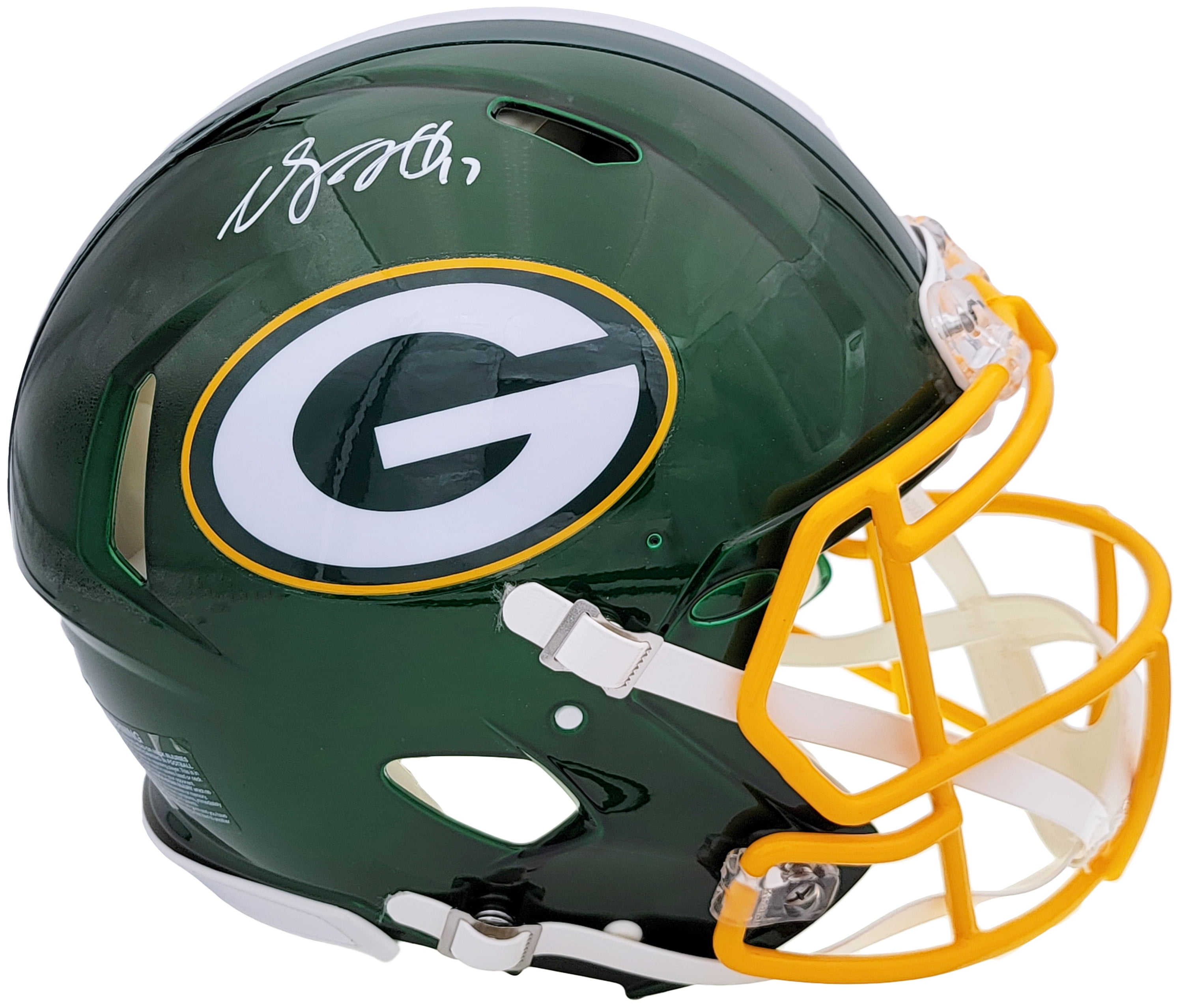 Davante Adams Autographed Green Bay Packers Flash Green Full Size ...