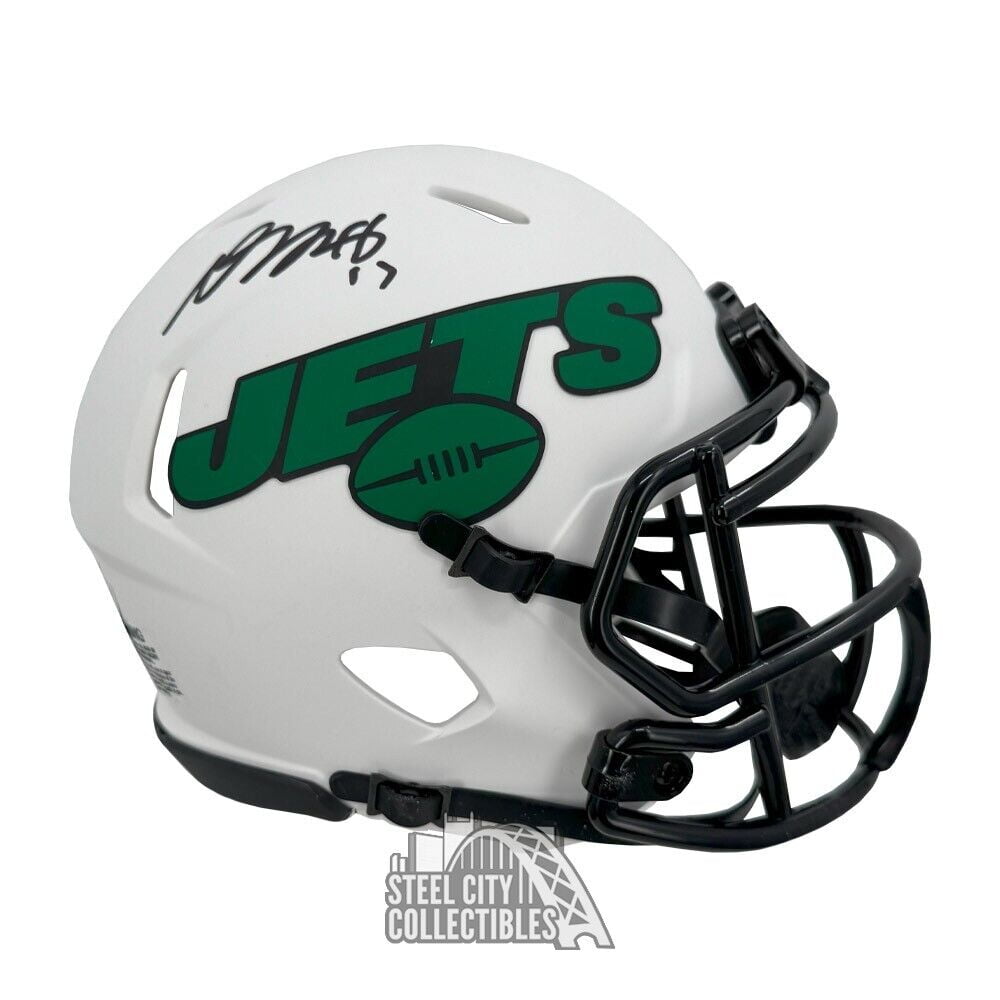 Davante Adams Autographed New York Lunar Eclipse Mini Football Helmet ...