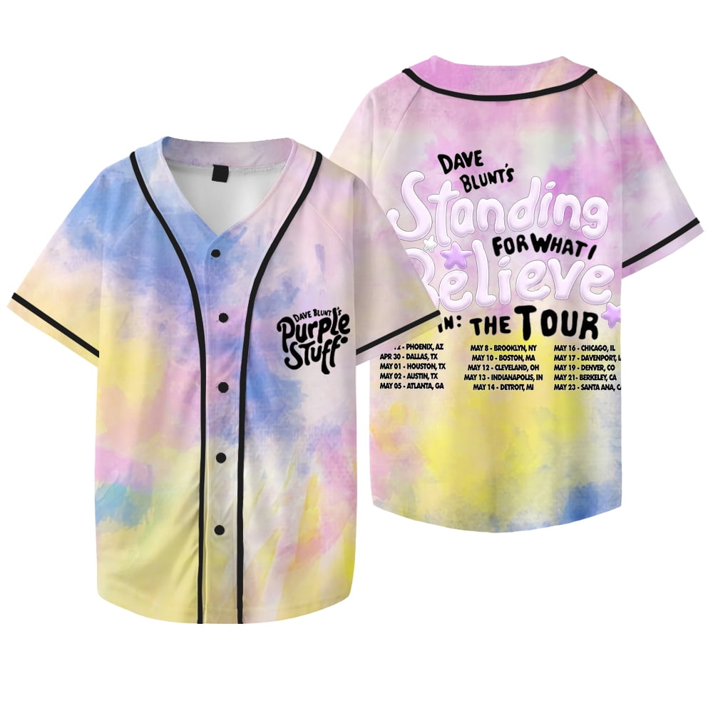 Dave Blunts Logo Baseball Jacket Tee Standing For What I Believe In ...