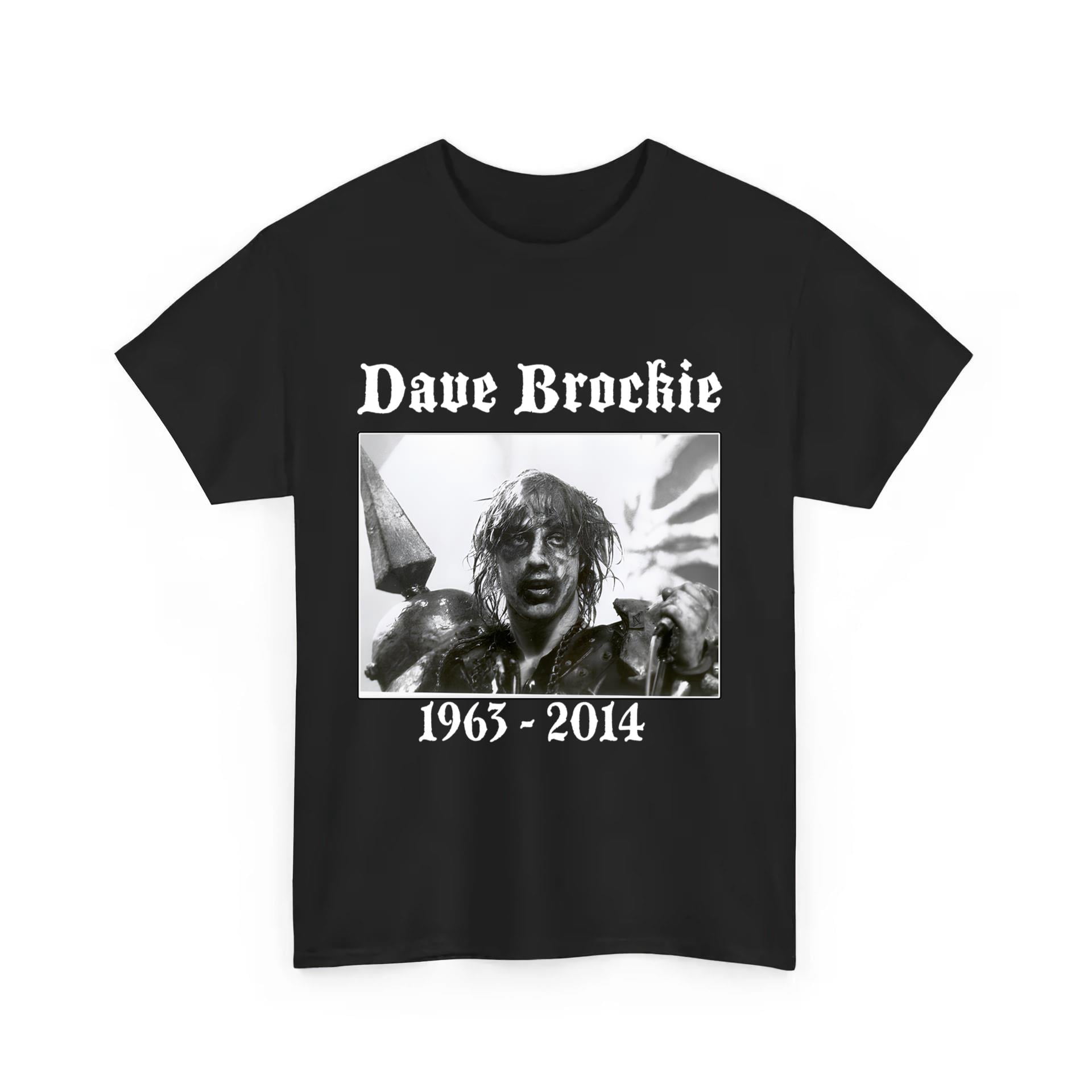Dave Brockie GWAR Shirt Cotton Black Gift Fans All Size-TH32209 ...