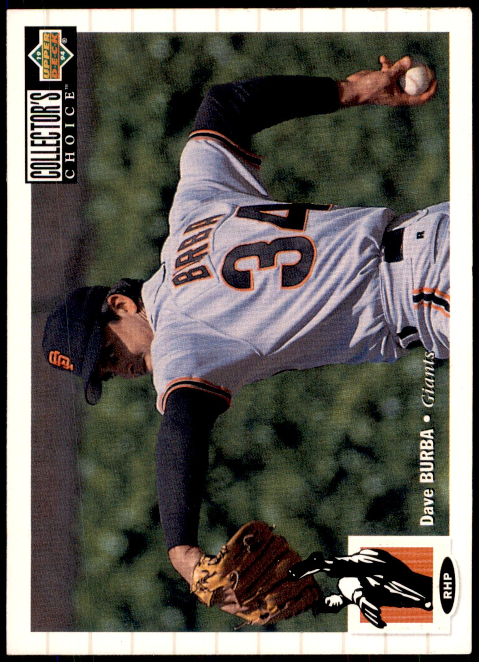 Dave Burba #67 1994 Collector's Choice - Walmart.com