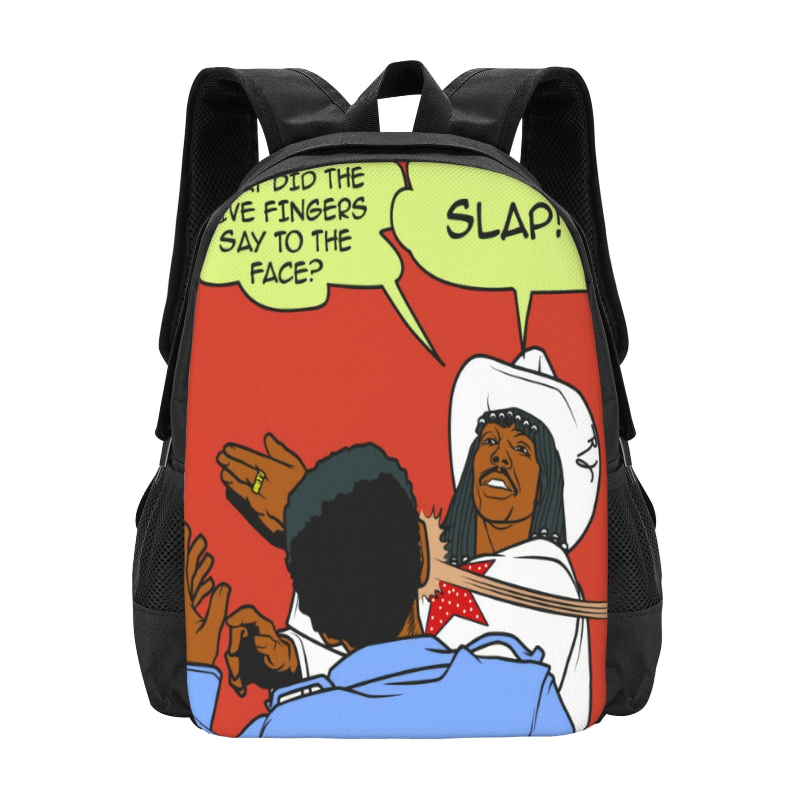 Dave Chappelle'S Rick James Slap Comic Strip Parody Backpack Fashion ...