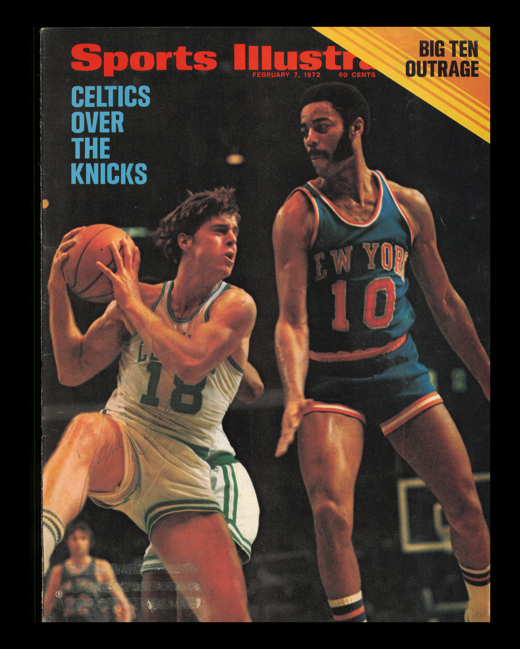 Dave Cowens Autographed Sports Illustrated Cover Boston Celtics SKU ...
