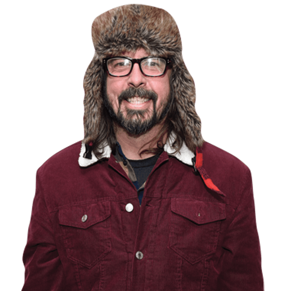 Dave Grohl (Hat) Half Body Buddy Cutout - Walmart.com