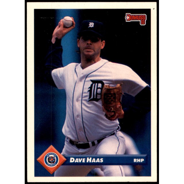 Dave Haas #335 1993 Donruss - Walmart.com