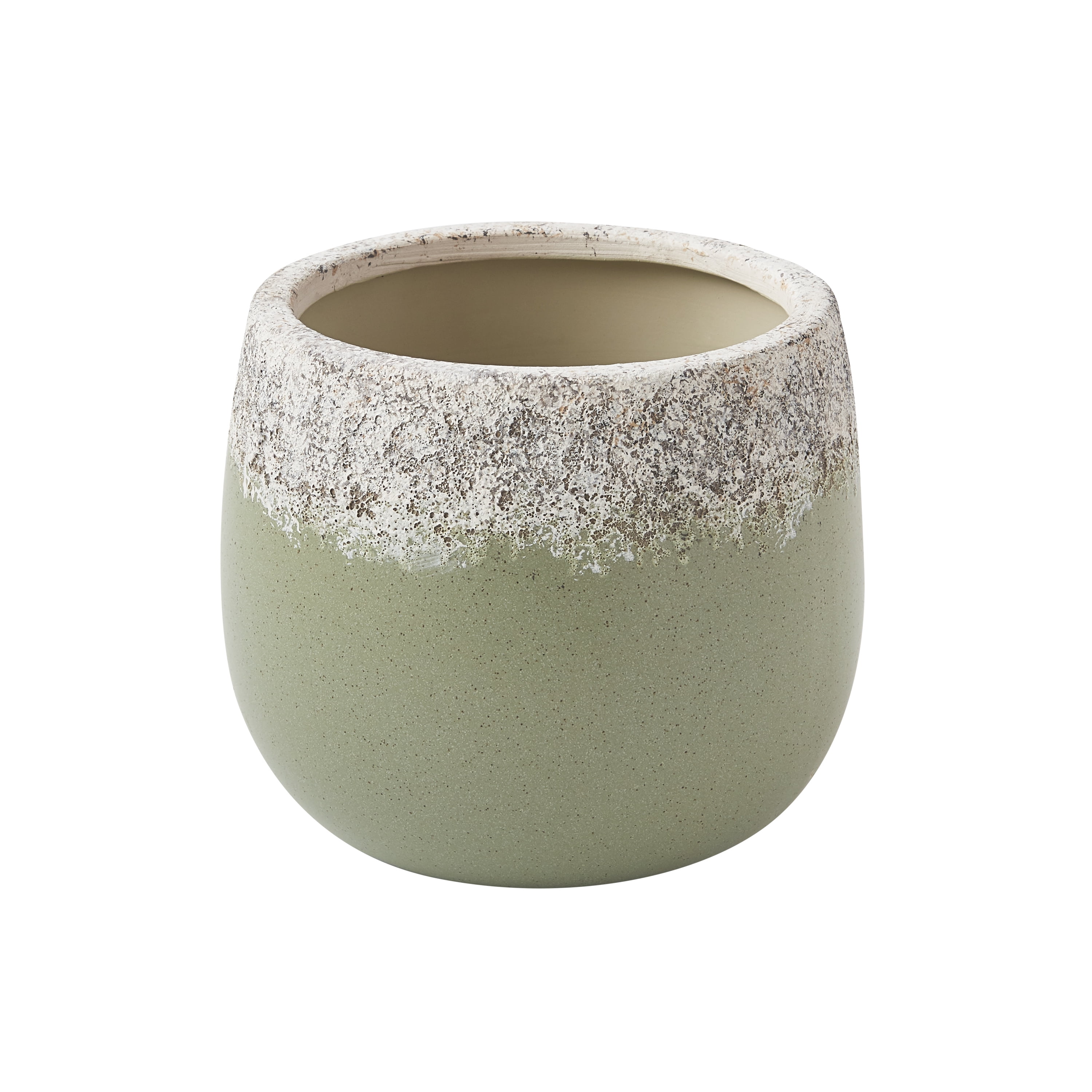 Dave & Jenny Marrs for Better Homes & Gardens Barbarry 6" Green Ceramic ...