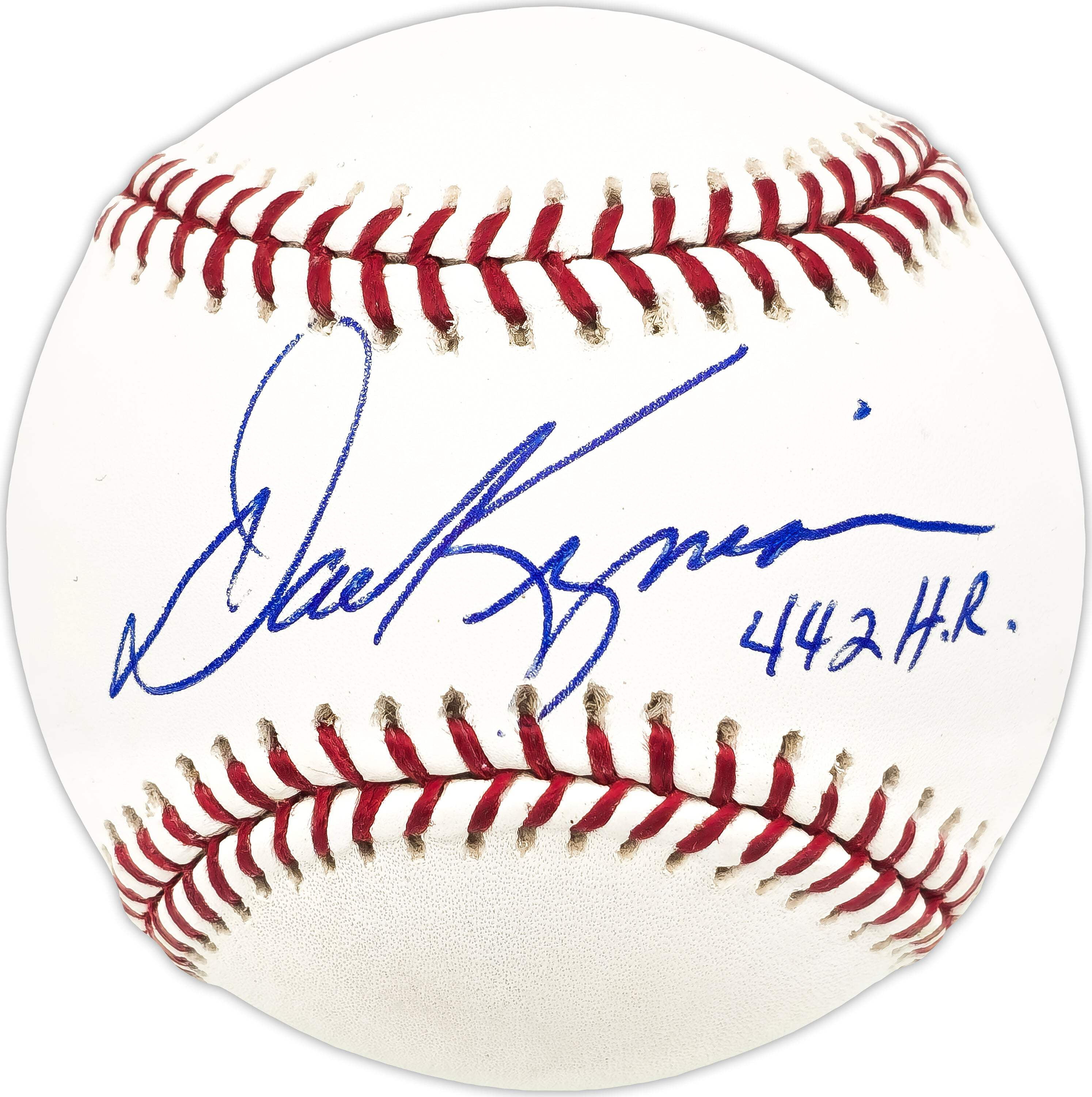 Dave Kingman Autographed Official MLB Baseball New York Mets, San ...