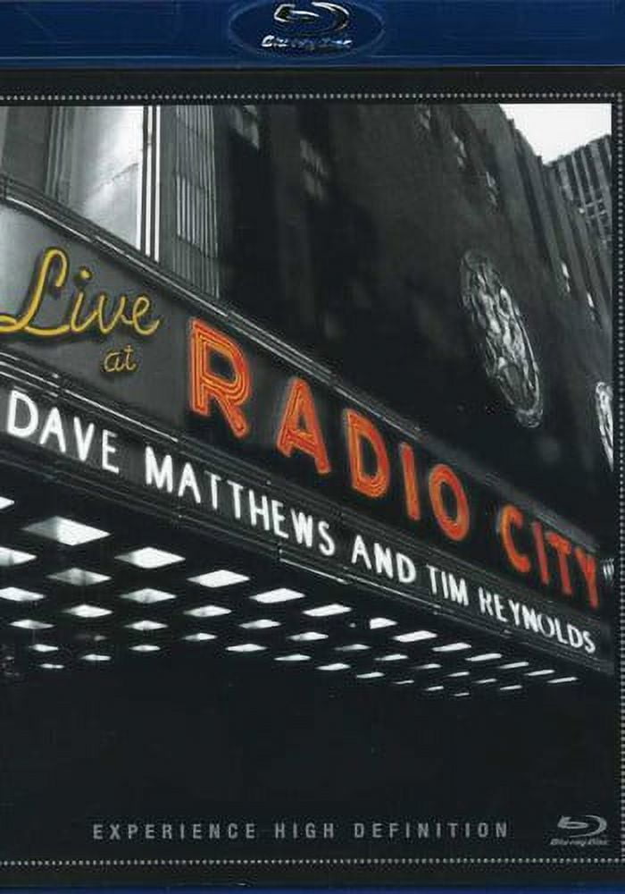Dave Matthews & Tim Reynolds: Live at Radio City (Blu-ray), RCA, Music ...
