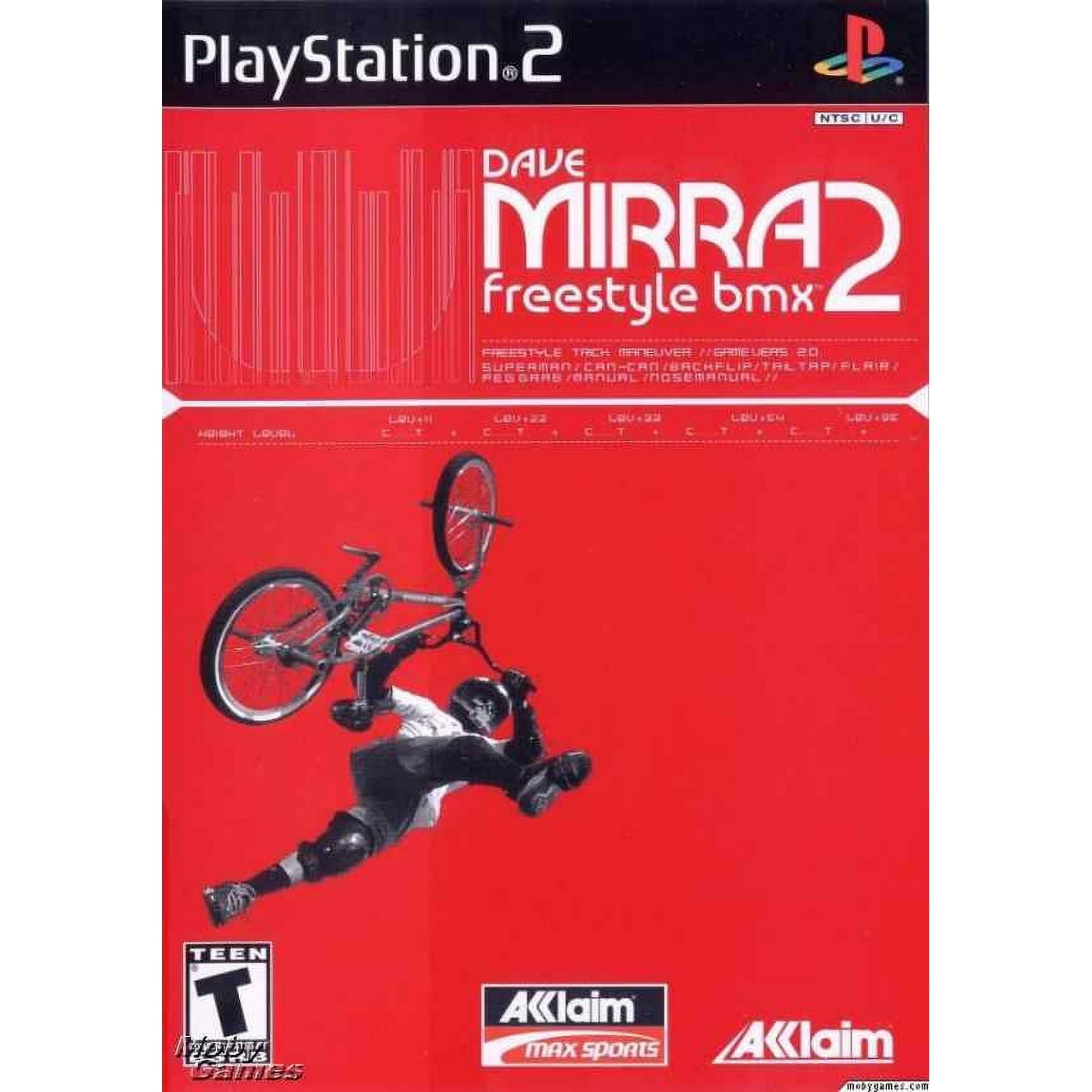 Pre-Owned Dave Mirra Freestyle BMX 2 - PS2 - Walmart.com