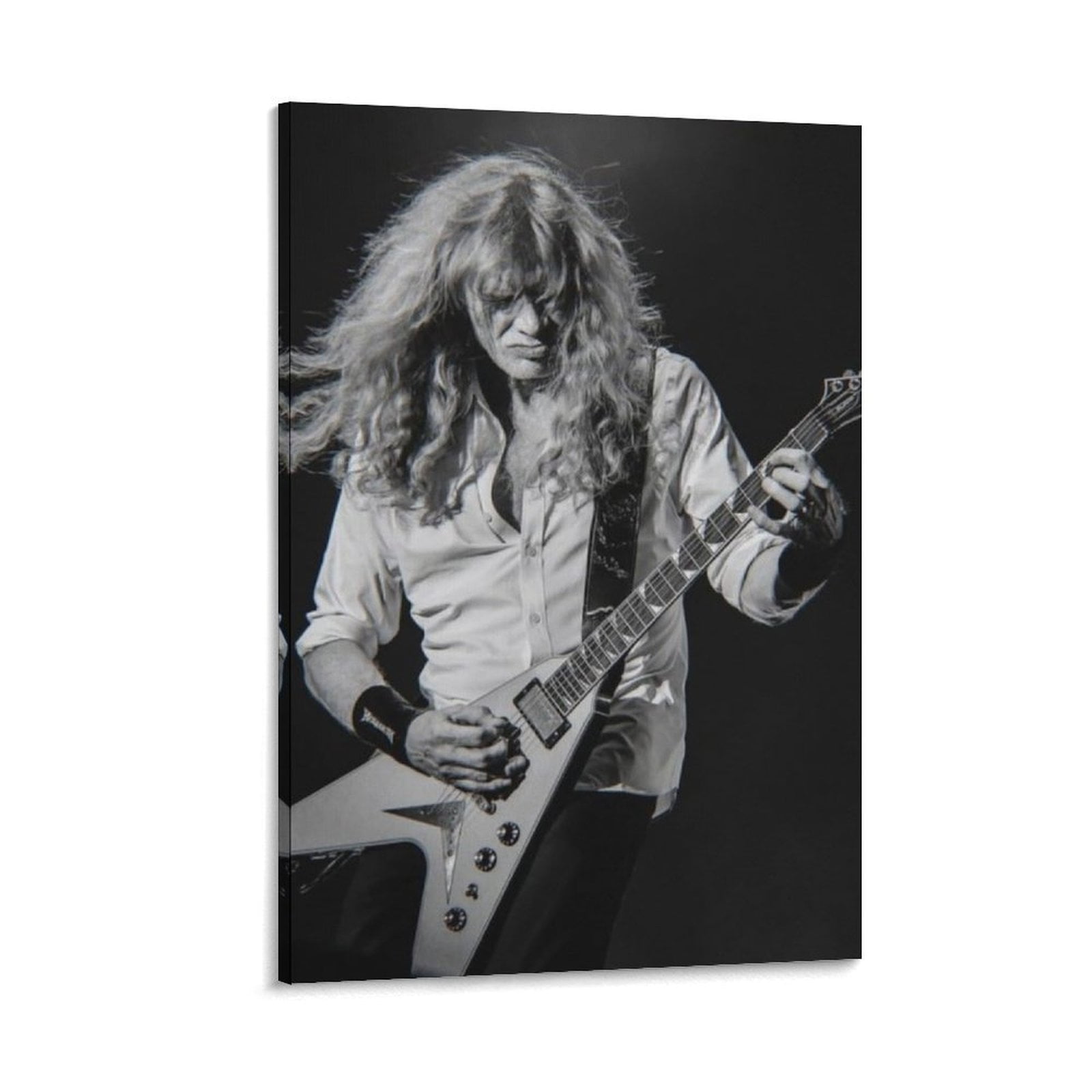 Dave Mustaine Canvas Poster Print Photo Art Painting Canvas Poster Home ...