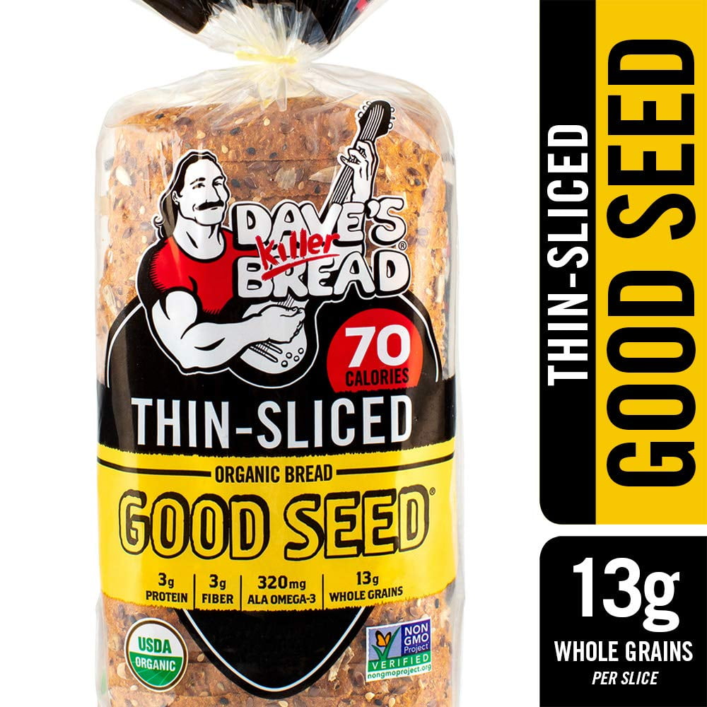 Dave's Killer Bread - Good Seed High Fiber Thin-Sliced Organic Bread ...