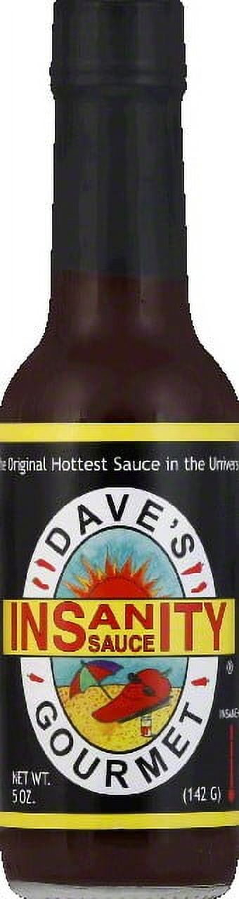 Dave's Gourmet Insanity Hot Sauce, 5 Oz - Gluten-Free, No Preservatives ...