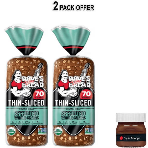 Dave's Killer Bread Sprouted Whole Grains Thin-Sliced Organic Bread ...