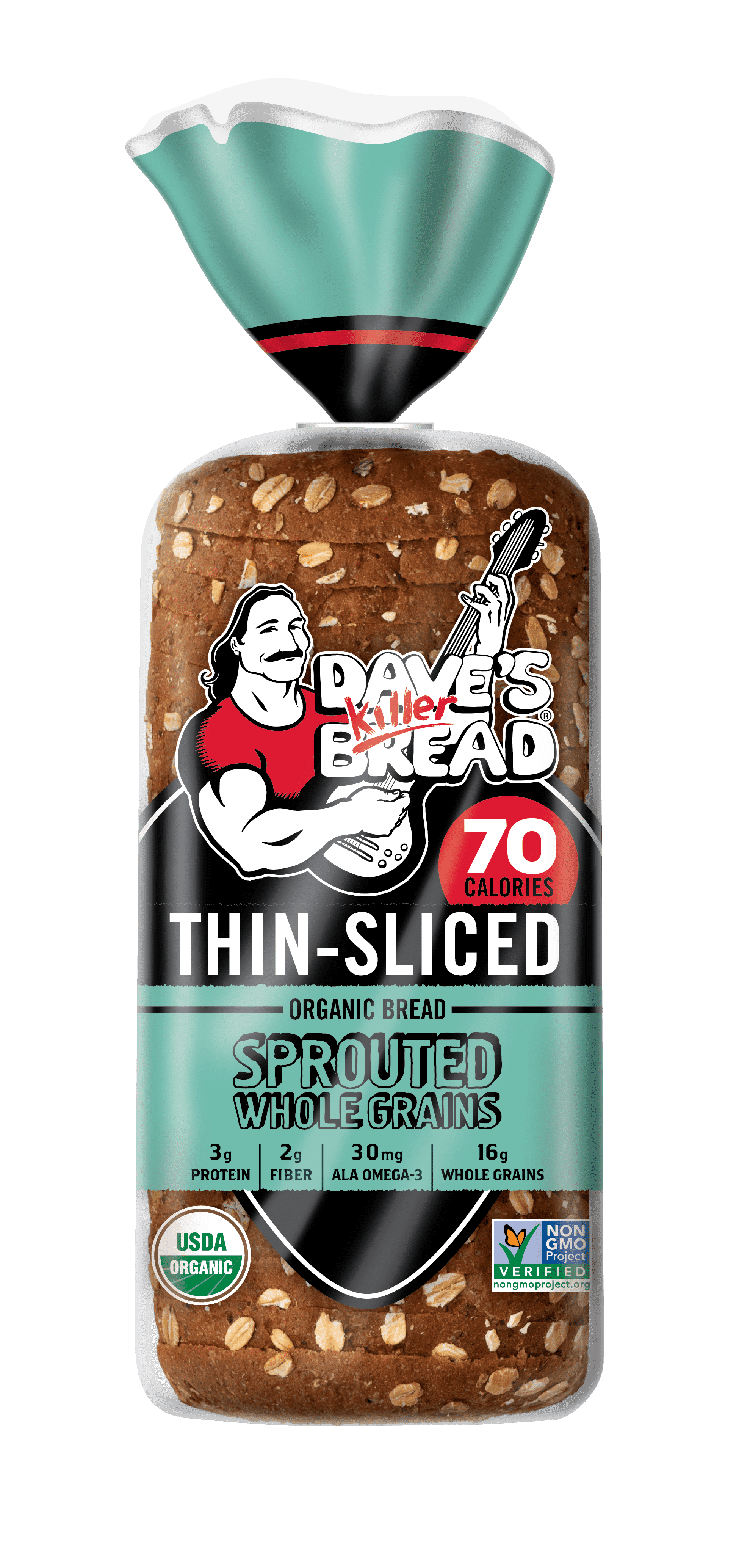 Dave's Killer Bread Sprouted Whole Grains Thin-Sliced Organic Bread ...