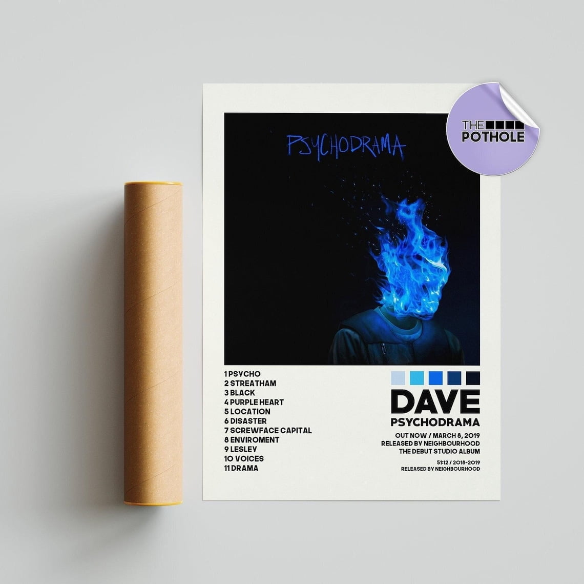 Dave s, Psychodrama, Dave, Psychodrama, Tracklist Album Cover, Album ...