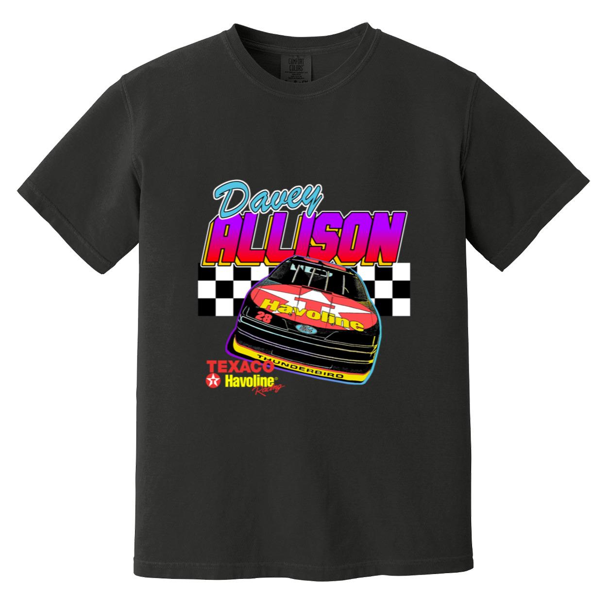 Davey Allison Tribute Comfort Color T-shirt for Stock Car Racing ...