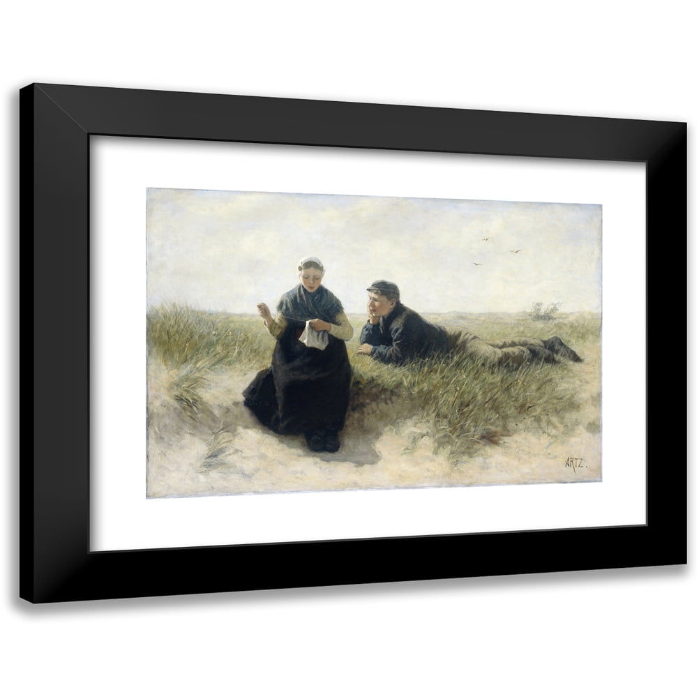 David Adolph Constant Artz 18x14 Black Modern Framed Museum Art Print ...