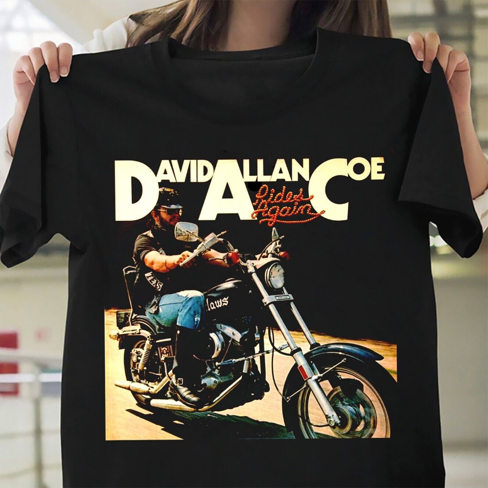 David Allan Coe 80s Collection Singer Men S-235XL T-Shirt 4H1445 ...
