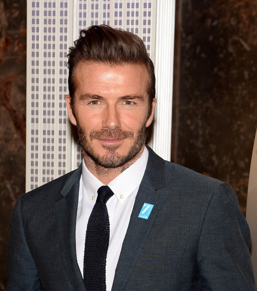 David Beckham At A Public Appearance For Unicef Goodwill Ambassador ...