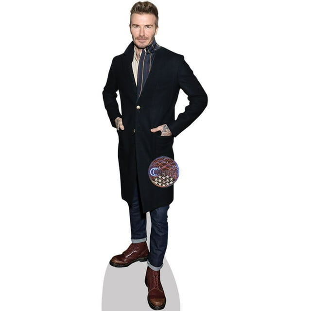David Beckham (Casual) Mini Cardboard Cutout Standee - Walmart.com