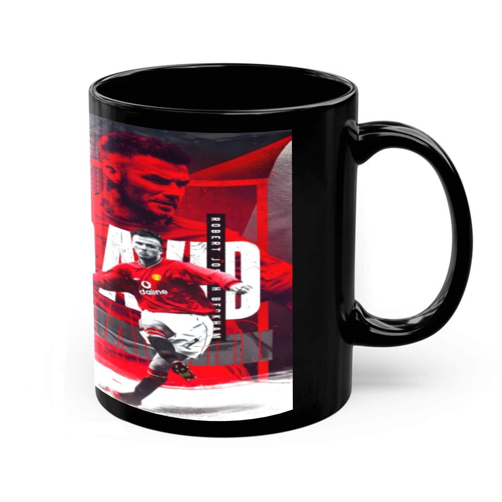 David Beckham Custom Ceramic Mug—Art That Survives the Microwave ...