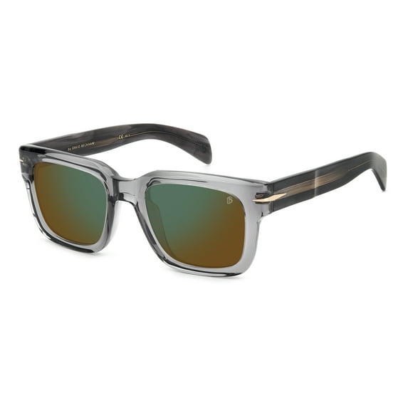 David Beckham Men's Sunglasses DB 7100/S KB7/MT 52 - Transparent Grey ...