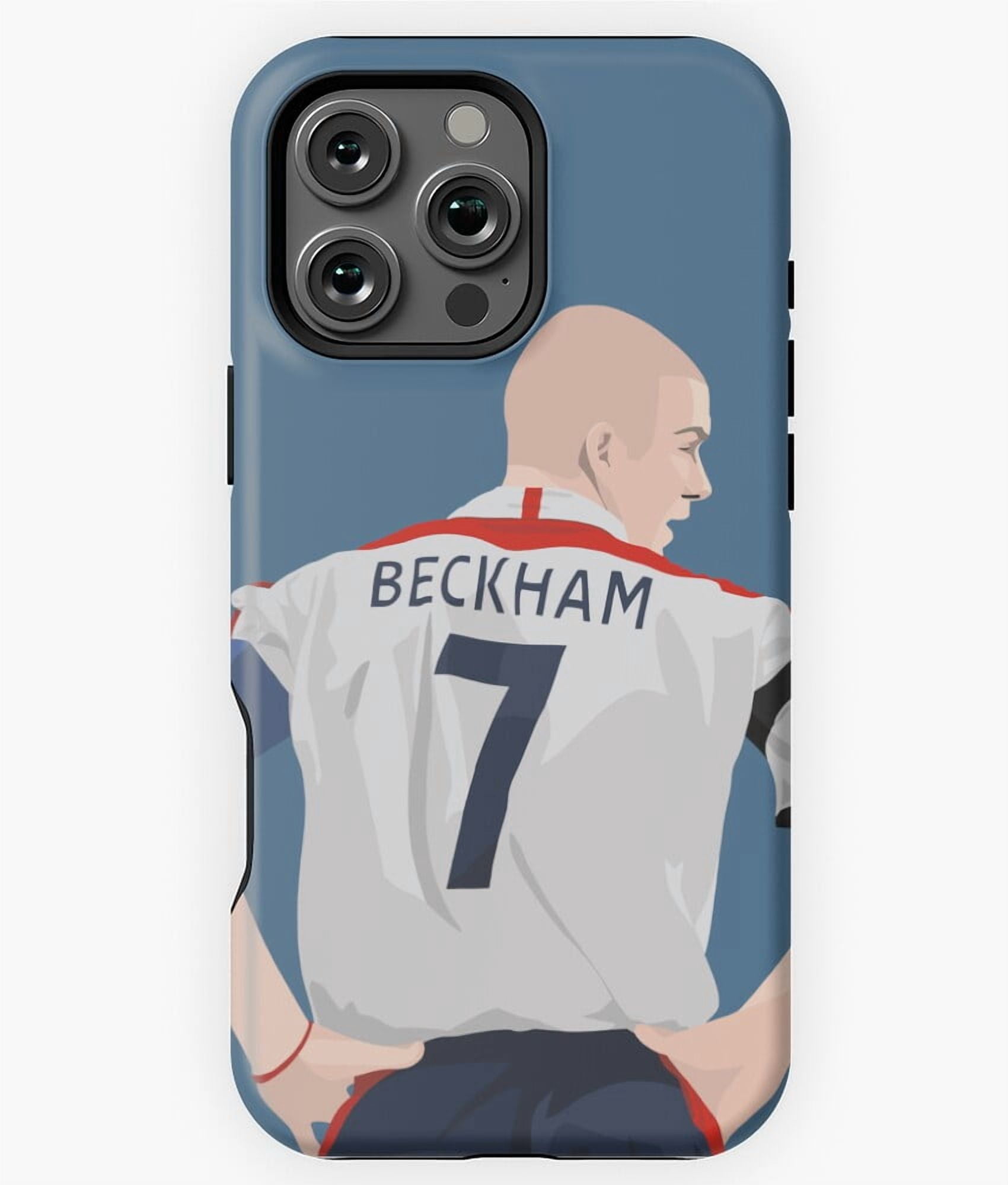 David Beckham England Football M1287 Phone Case for iPhone 17 16 15 14 ...