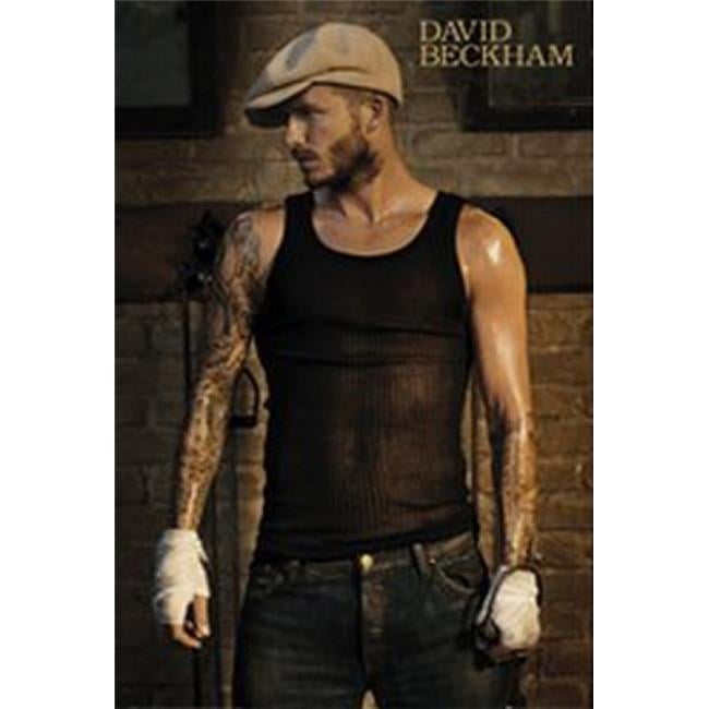 David Beckham - Hat Poster Print - Walmart.com