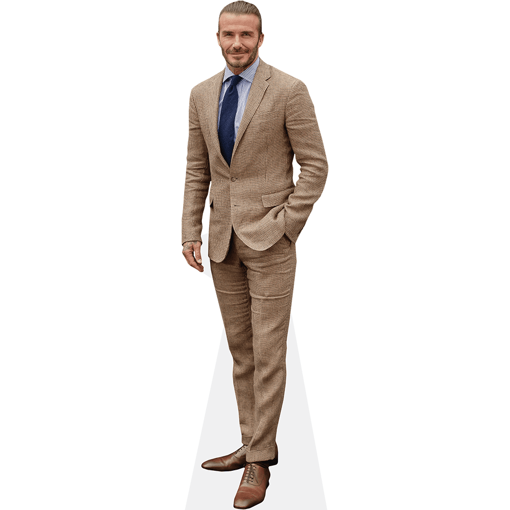 David Beckham (Smart) Lifesize Cardboard Cutout Standee - Walmart.com