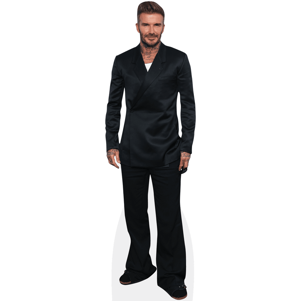 David Beckham (Tattoos) Lifesize Cardboard Cutout Standee - Walmart.com