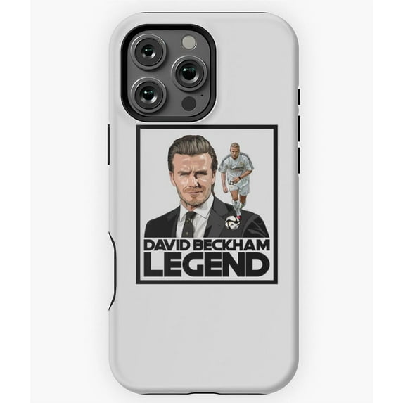 David Beckham The Legend Football M3221 Phone Case for iPhone 17 16 15 ...