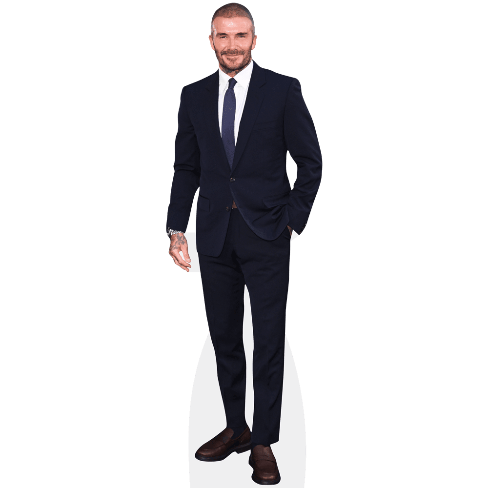 David Beckham (Tie) Lifesize Cardboard Cutout Standee - Walmart.com