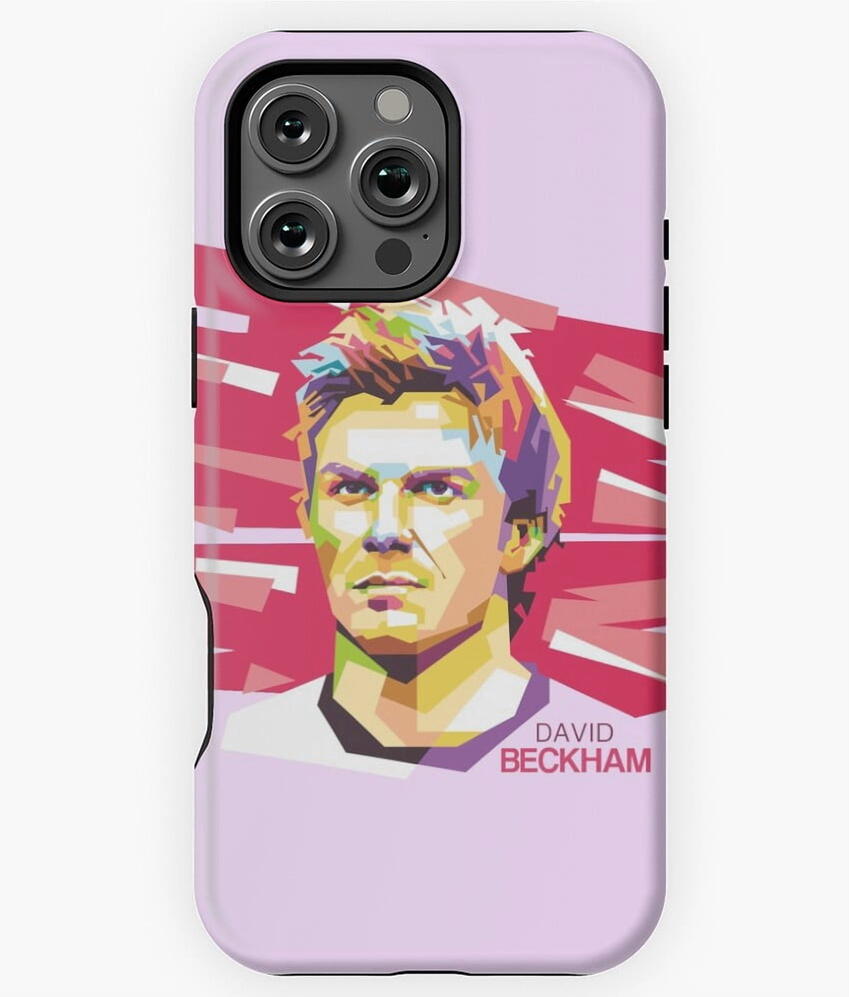 David Beckham Vector Pop Art M1314 Phone Case for iPhone 17 16 15 14 13 ...