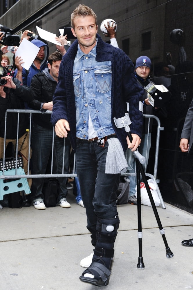 David Beckham Visits "Good Morning America" Taping Out And About For ...