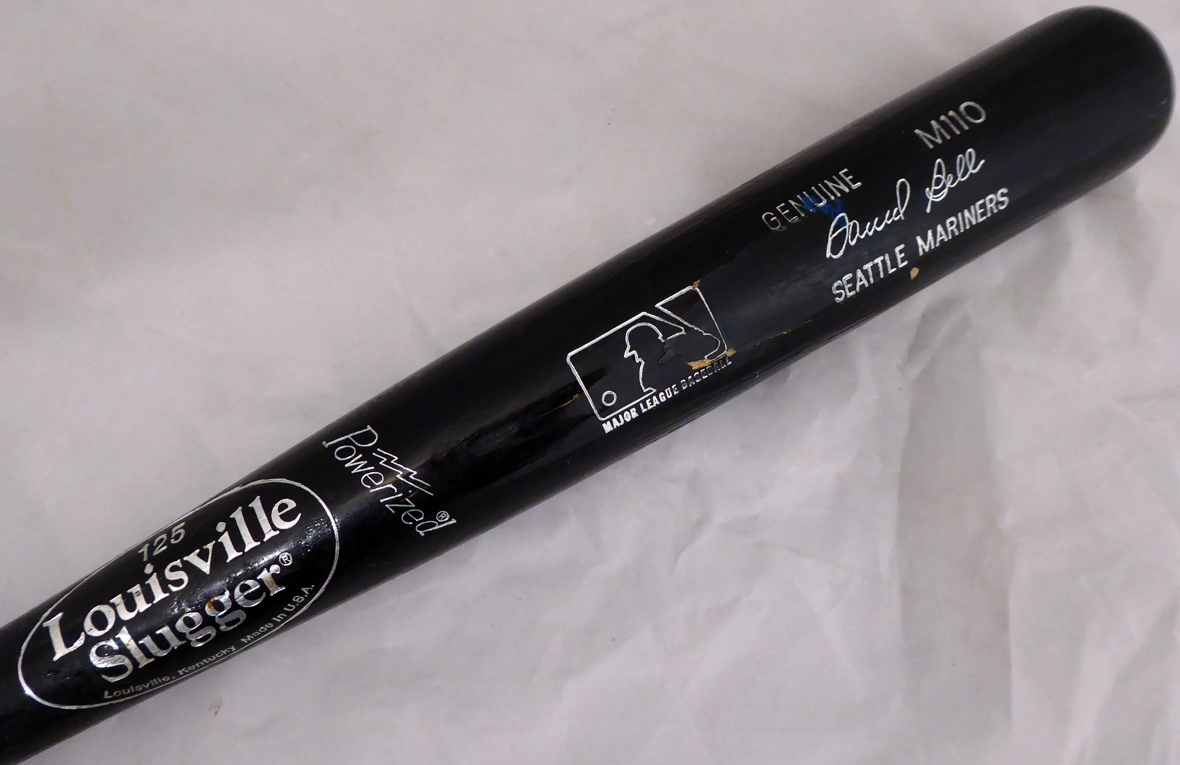 David Bell Game Used Louisville Slugger Bat Seattle Mariners SKU ...